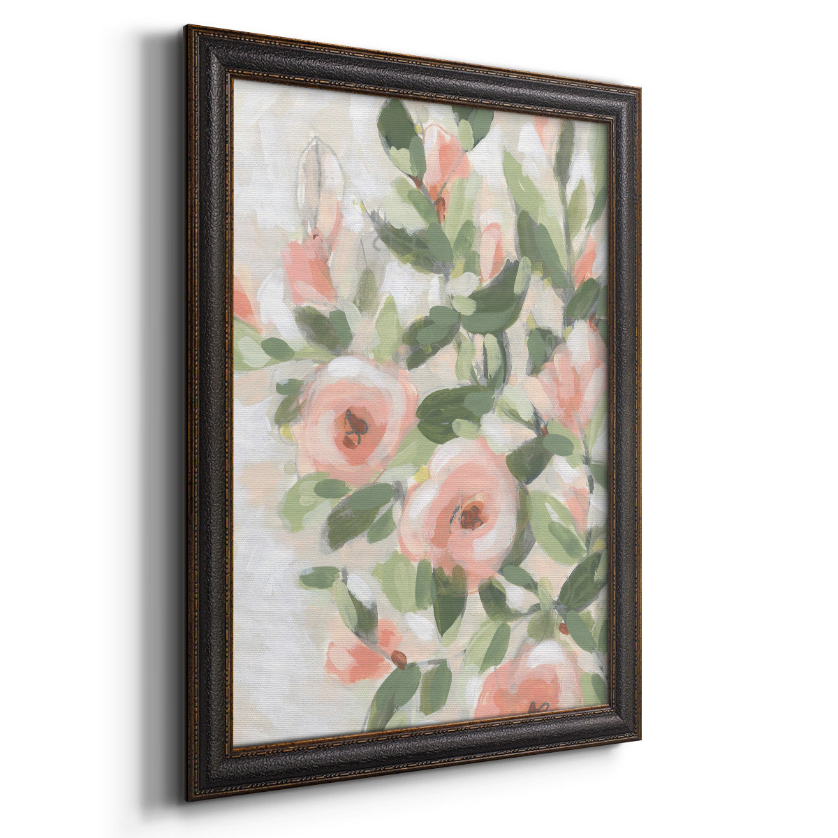 Winston Porter Rose Bower I Premium Framed Canvas- Ready To Hang | Wayfair