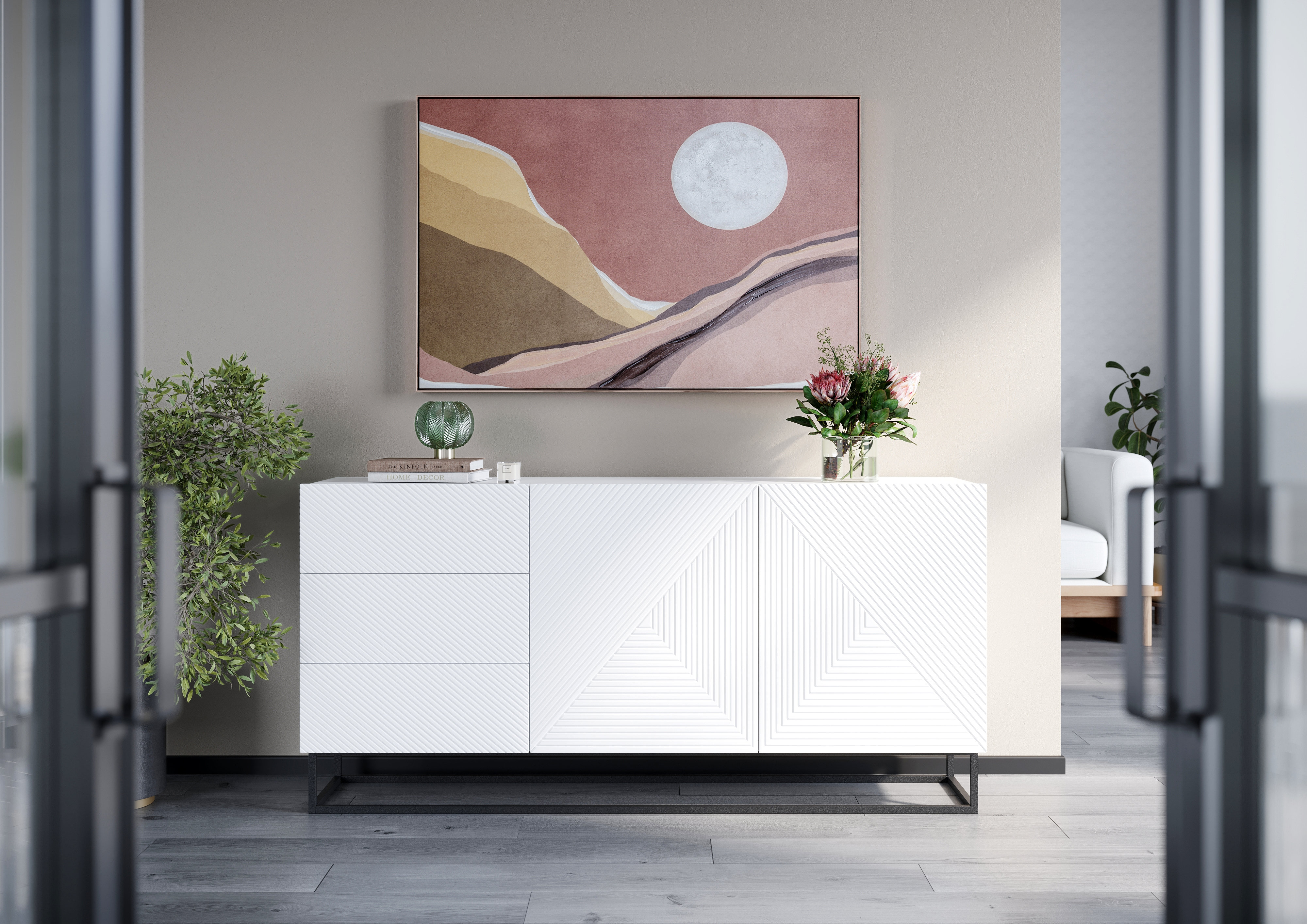 Ebern Designs Melaher 167cm Sideboard | Wayfair.ie