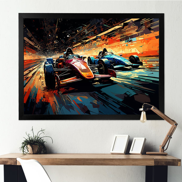 17 Stories Blue And Yellow Formula High Speed Race Tracks - Race Tracks ...