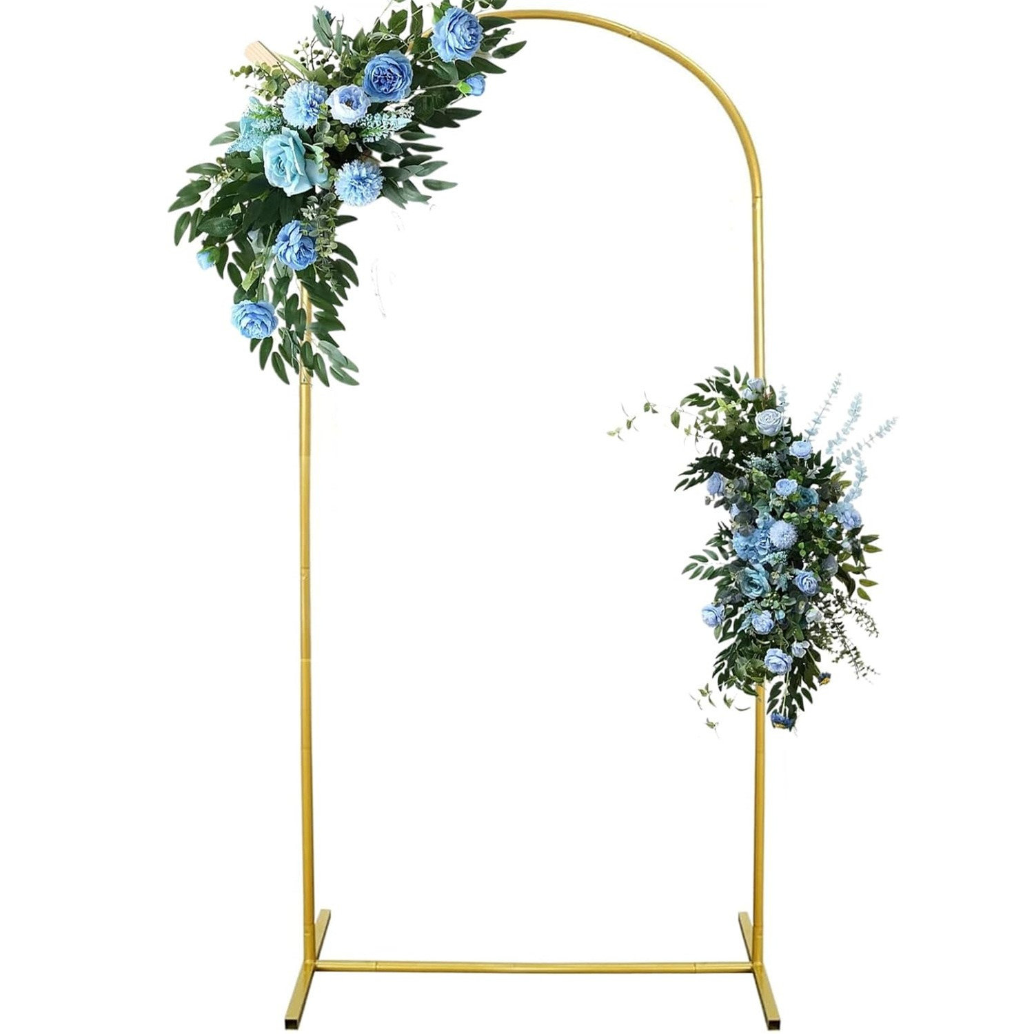 Silodo Metal Arch Backdrop Stand 7.2FT Gold Wedding Arch Stand Gold ...