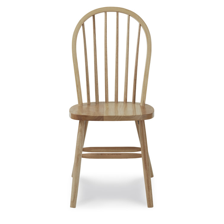 Charlton Home® Genissa 18'' H Solid Wood Side Chair & Reviews | Wayfair