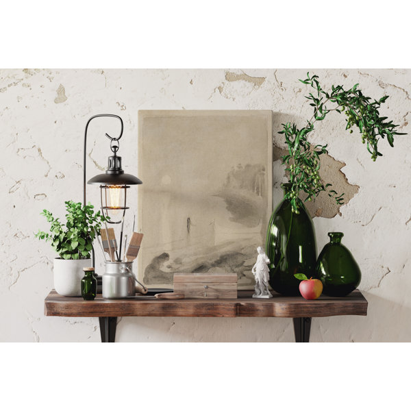 Vault W Artwork A Boat Tied To A Pier (1892) On Canvas by Edvard Munch ...