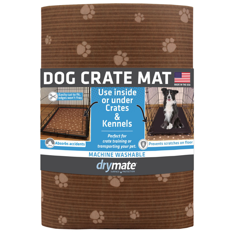 Tucker Murphy Pet™ Lauren Dog Crate Mat, Kennel Liner - Absorbent ...