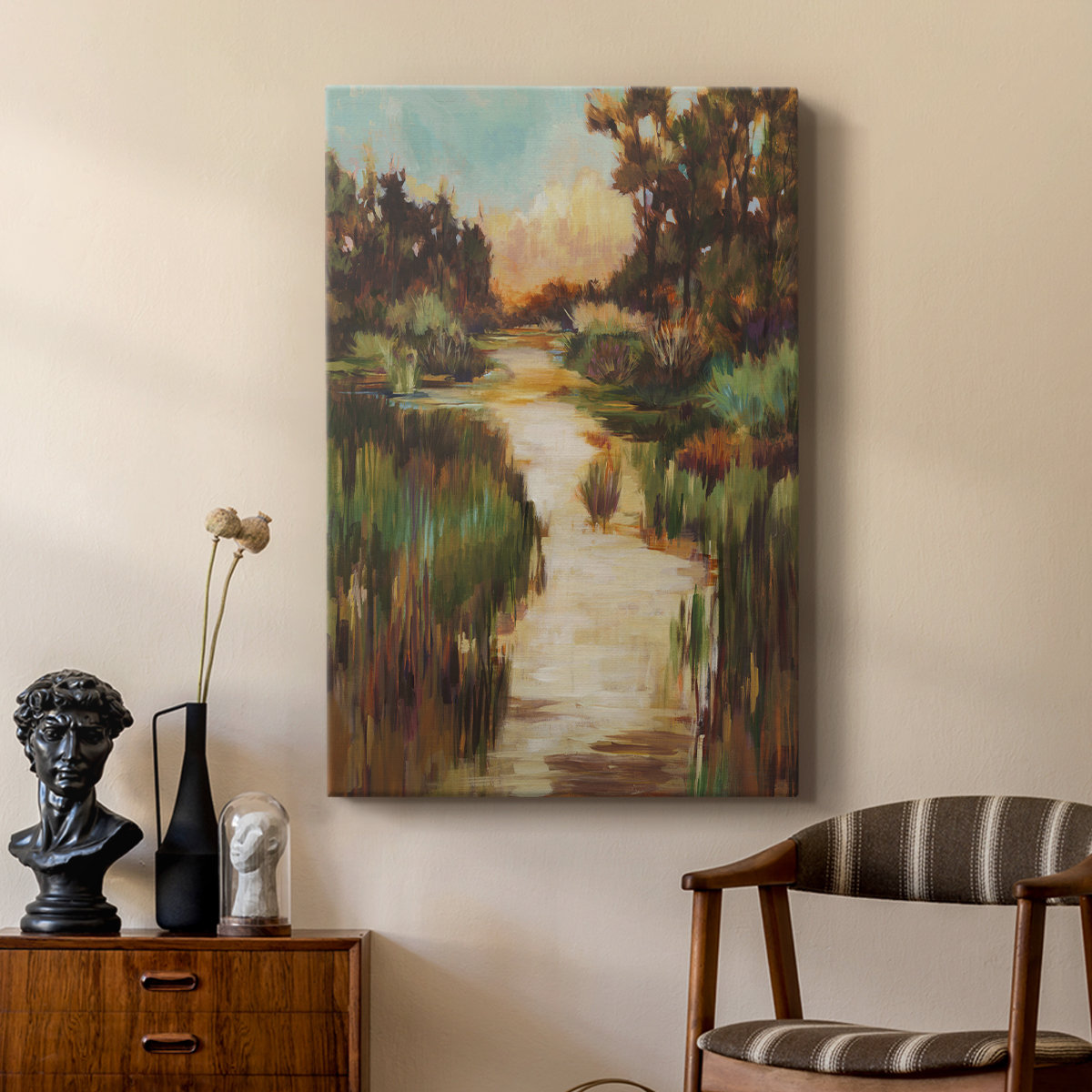 Winston Porter Well Worn Path -Custom Wrapped Gallery Cavas - Wayfair ...