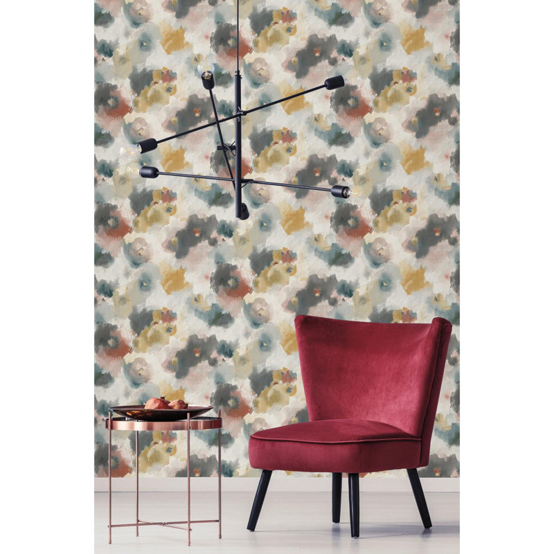 York Wallcoverings Abstract Roll & Reviews | Wayfair
