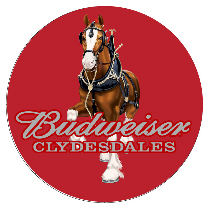 Trademark Global Budweiser Clydesdale Pub Table | Wayfair