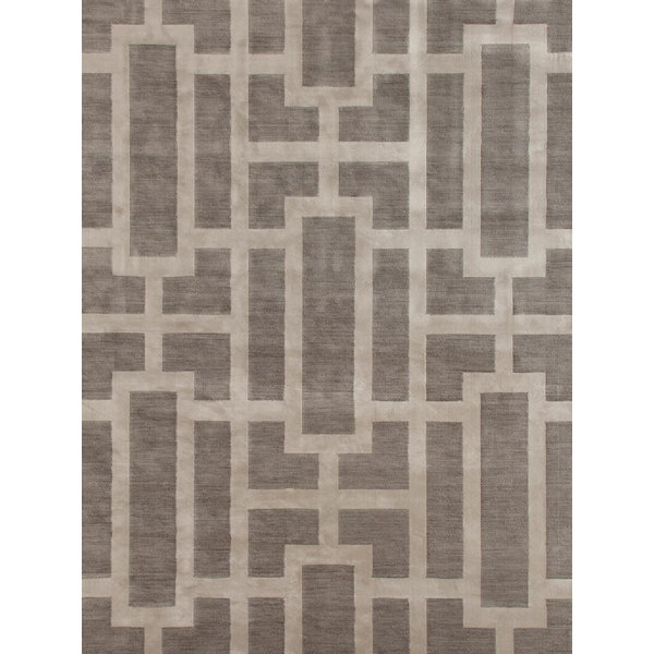 MinoriCasa Sevda Geometric Shapes Area Rug in Beige | Perigold