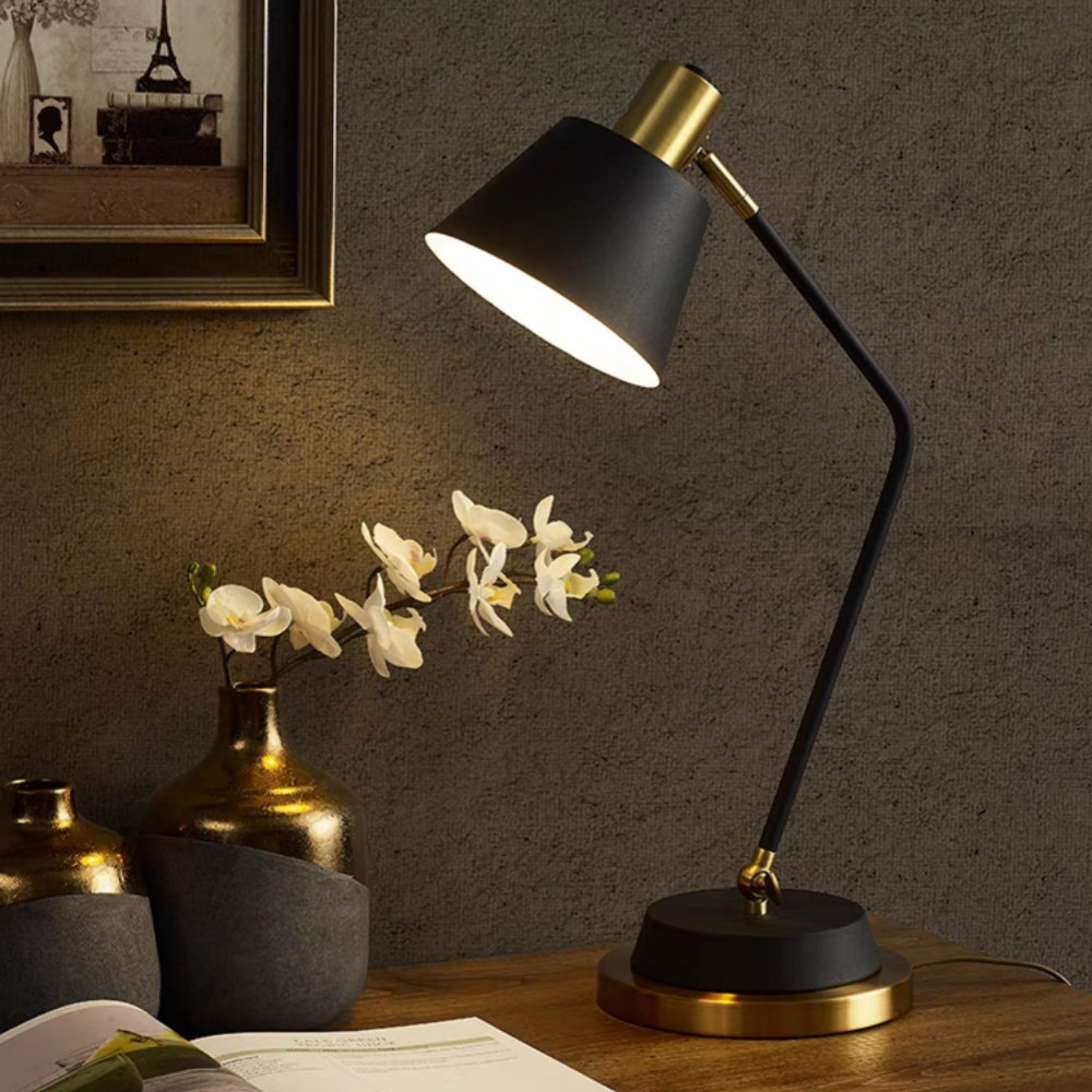 17 Stories Michelino Metal Desk Lamp | Wayfair