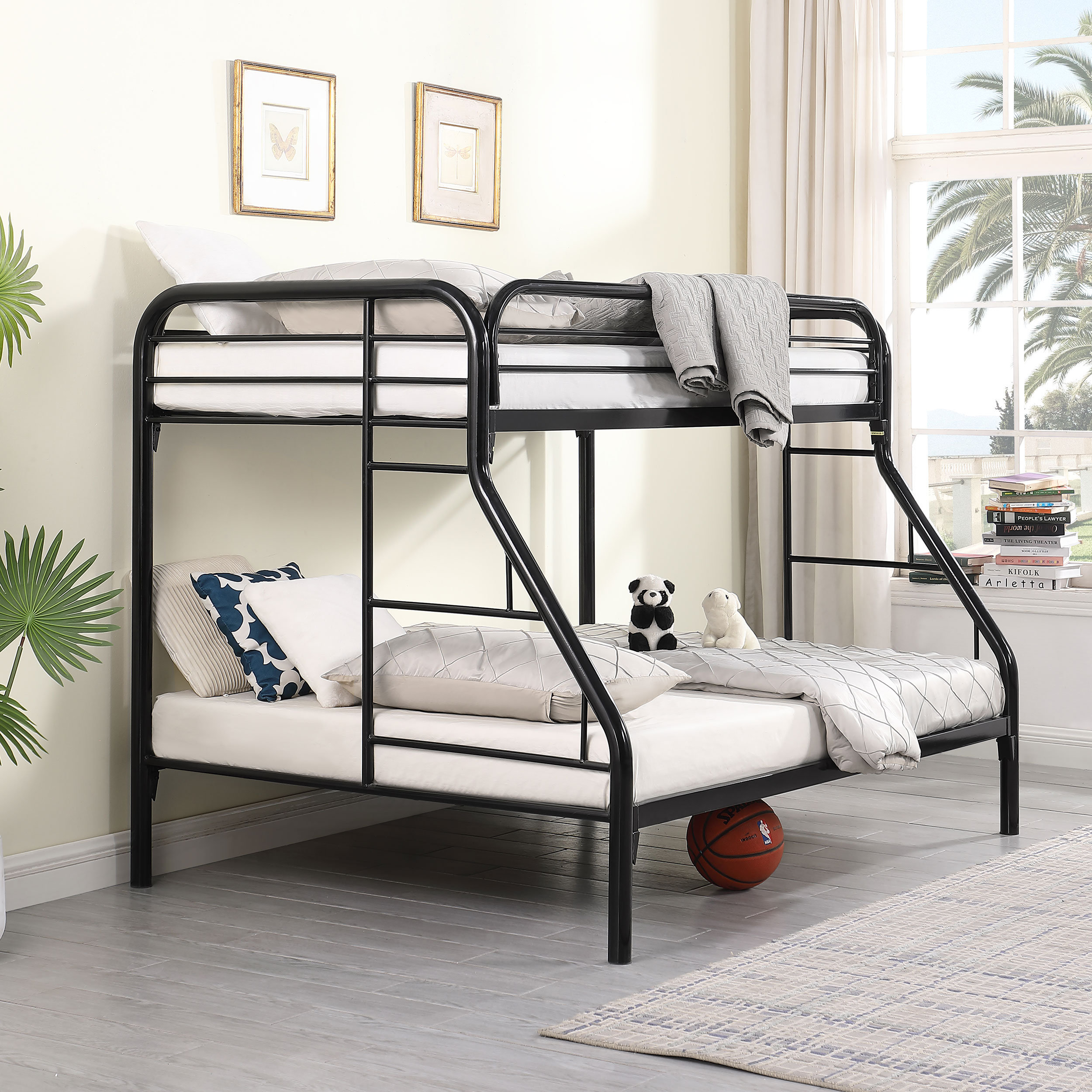 Isabelle & Max™ Morgan Metal Twin Over Full Bunk Bed | Wayfair
