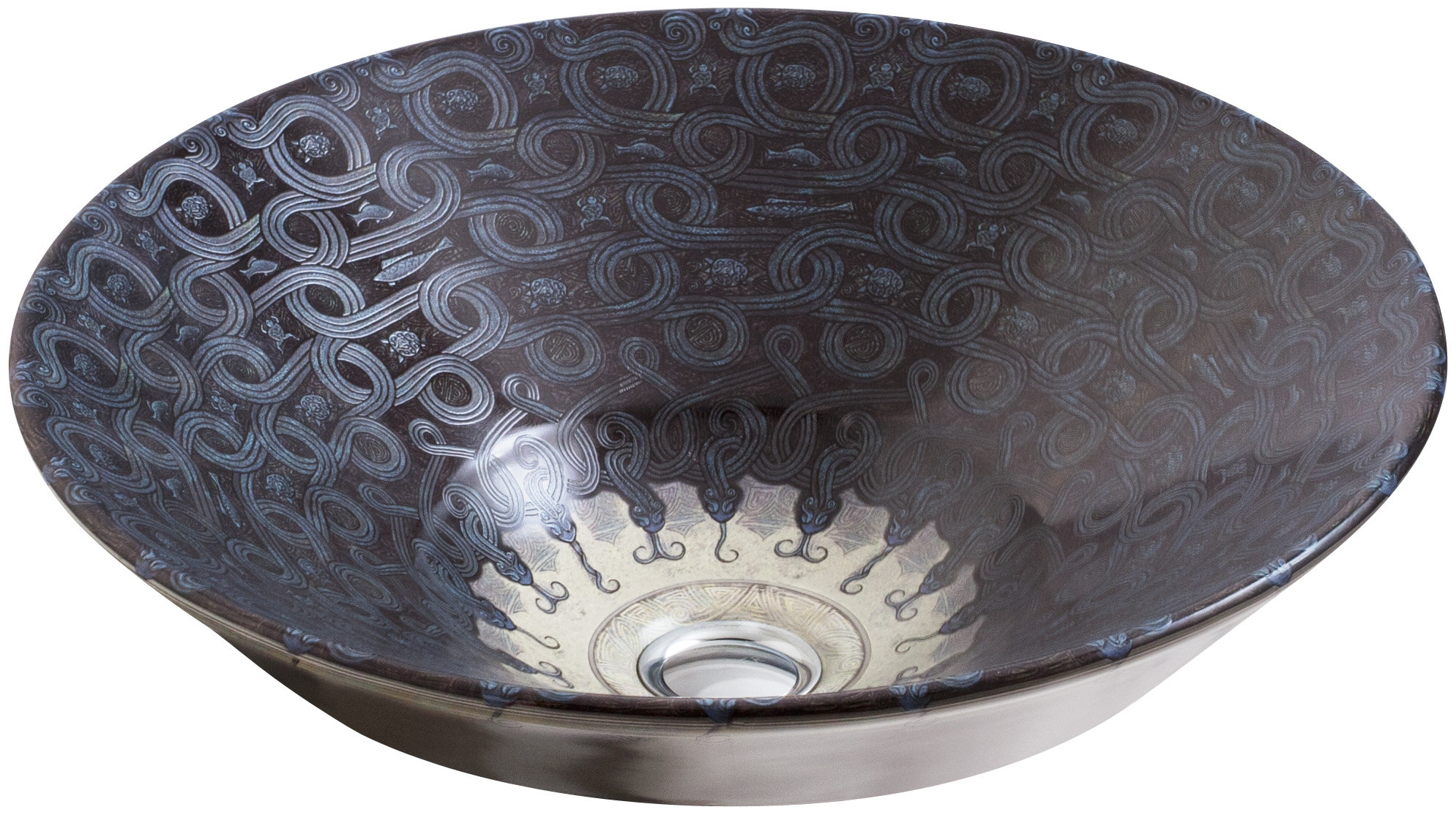 Kohler Conical Bell® Vitreous China Circular Vessel Bathroom Sink ...