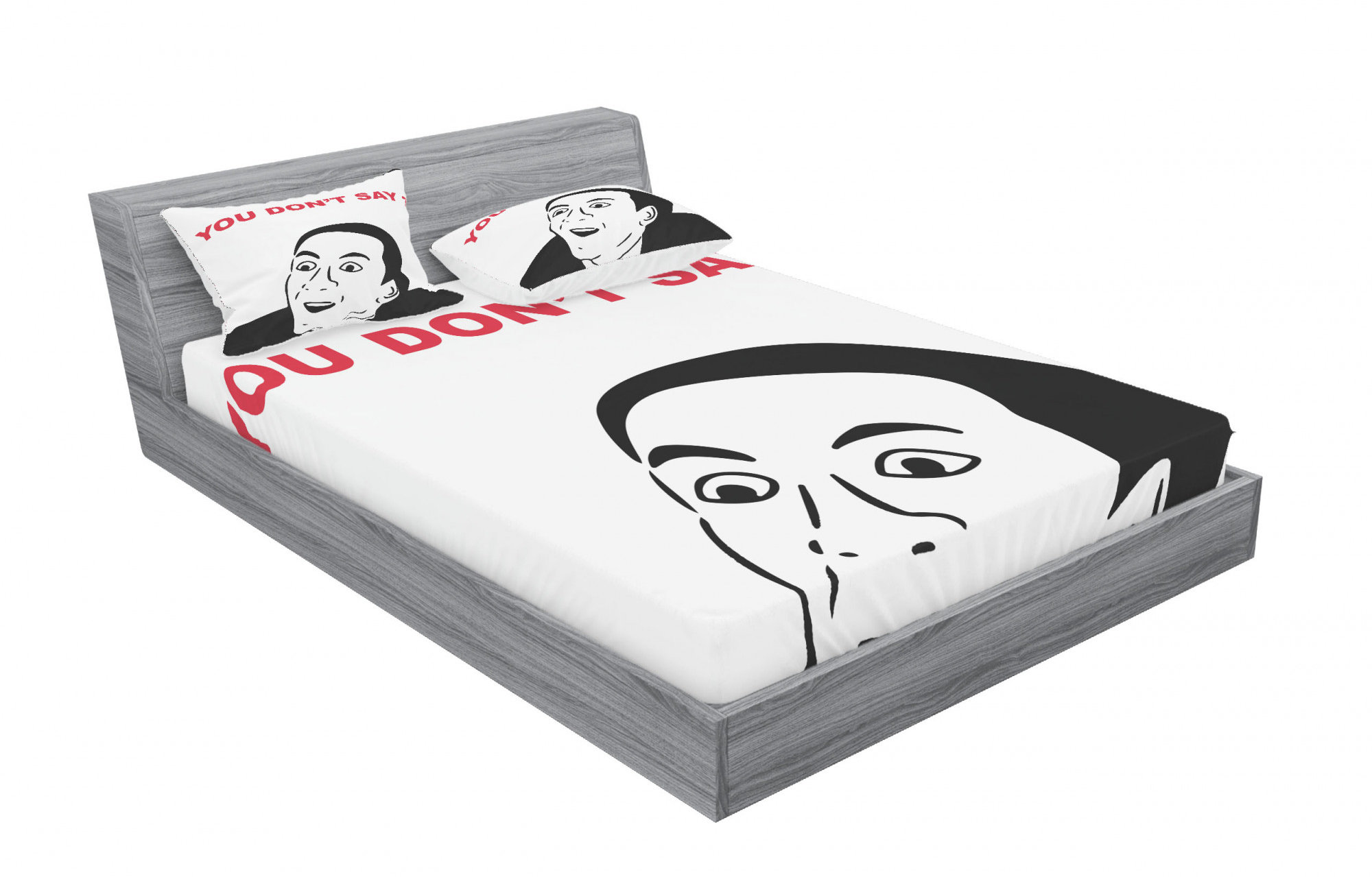 Ambesonne Groovy Guy Meme Sheet Set | Wayfair