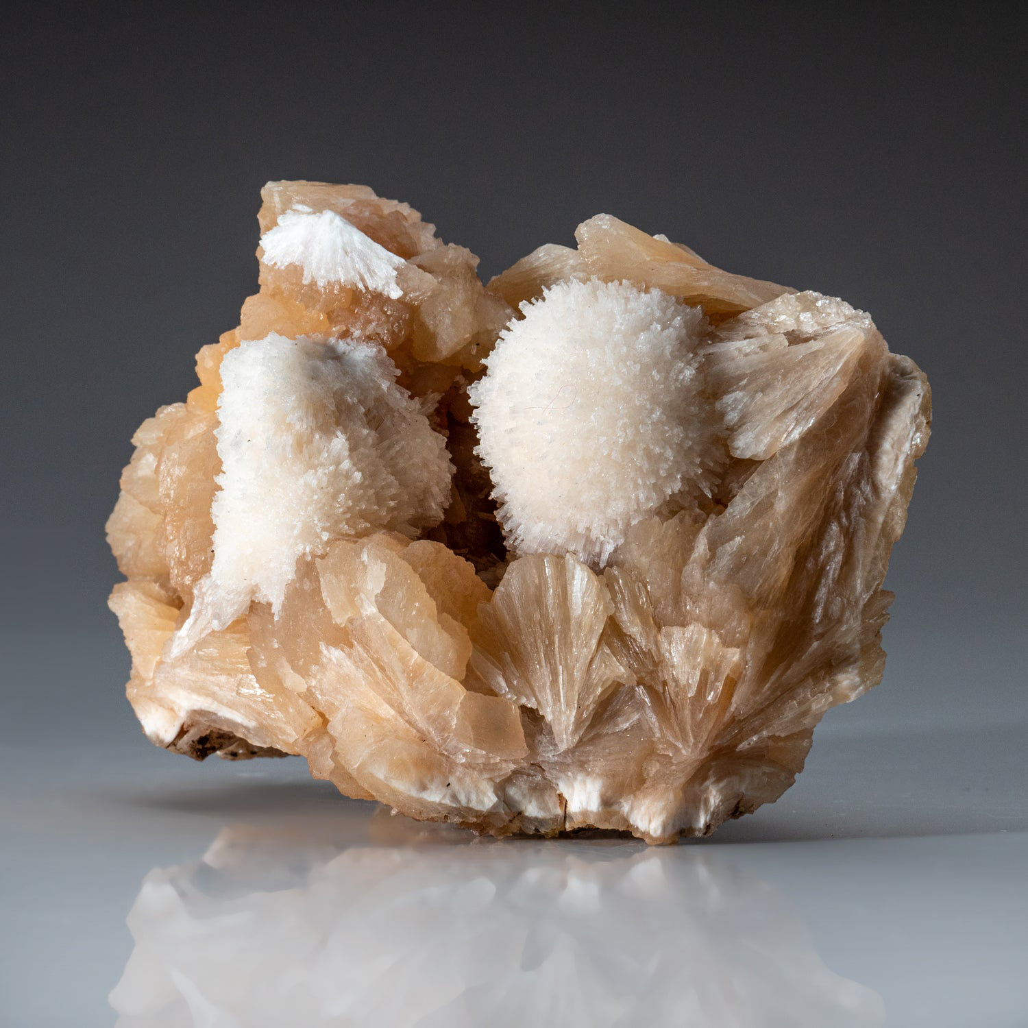Astro Gallery of Gems Scolecite with Stilbite from Nasik District ...