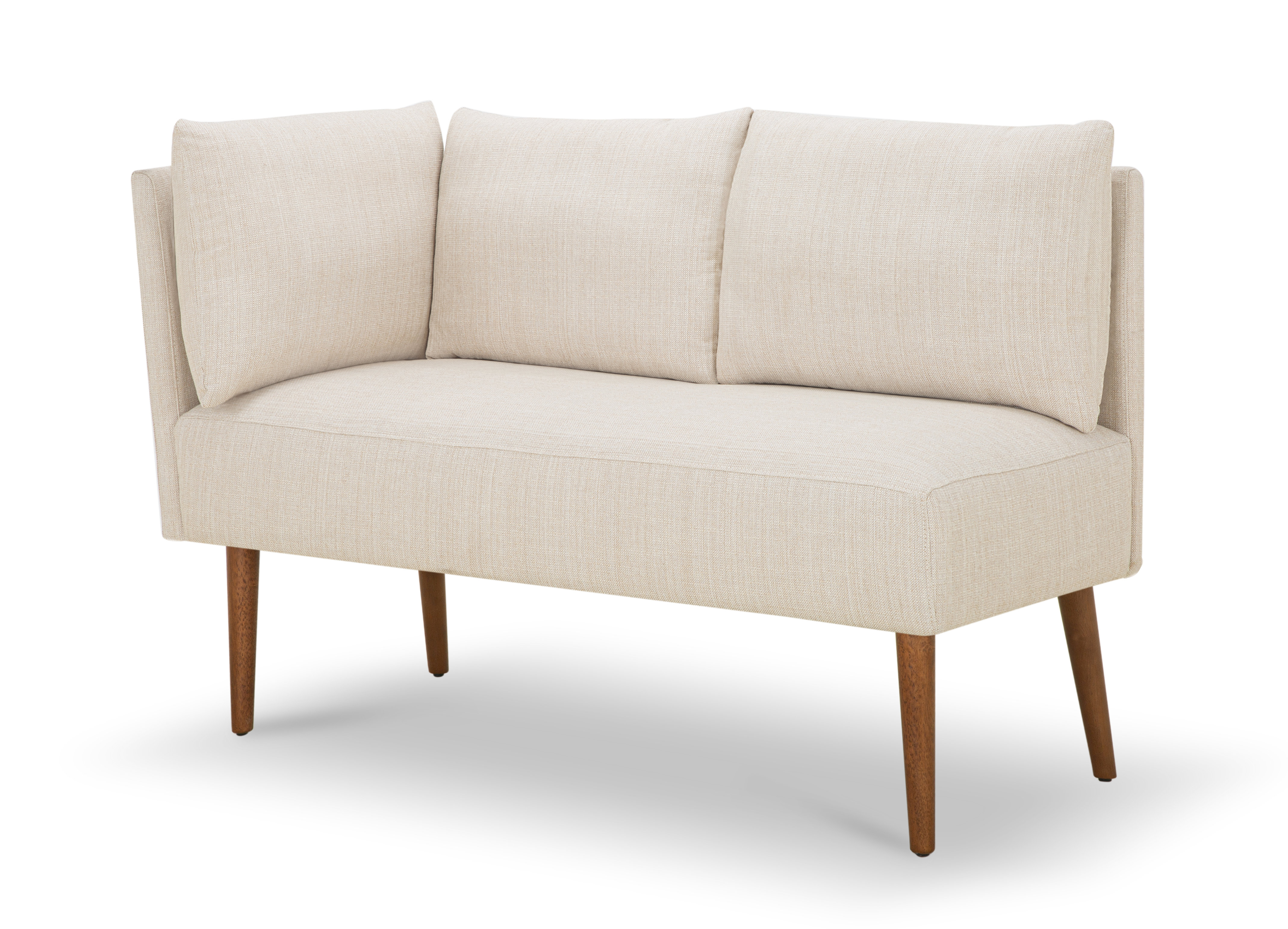 George Oliver Nalaya 54" Dining Banquette Corner Bench & Reviews | Wayfair