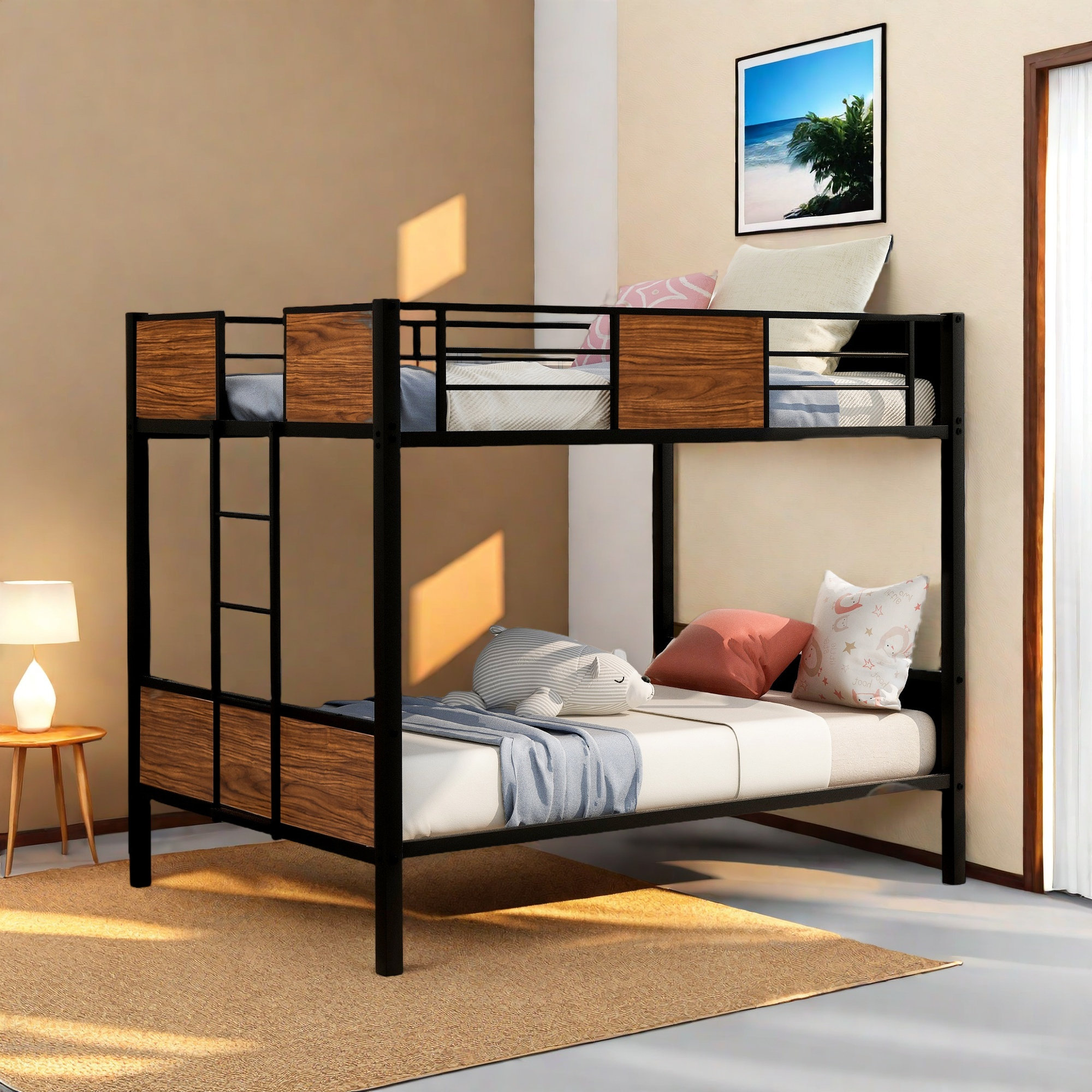 Mason & Marbles Metal Bunk Bed | Wayfair