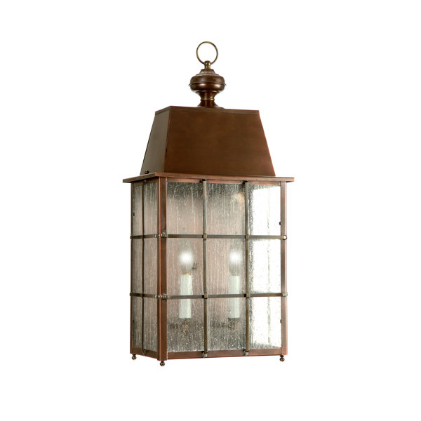 Fourteenth Colony Lighting Copper Wall Light | Wayfair
