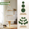 Tucker Murphy Pet™ Cat Scratching Post, Christmas Tree Tall Cat ...