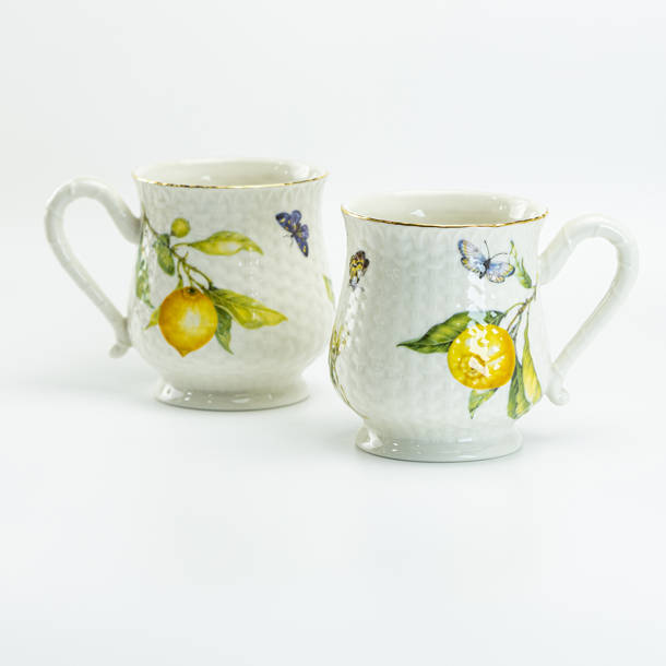 Andover Mills™ Orson Porcelain China Dinnerware Set - Service for 4 ...