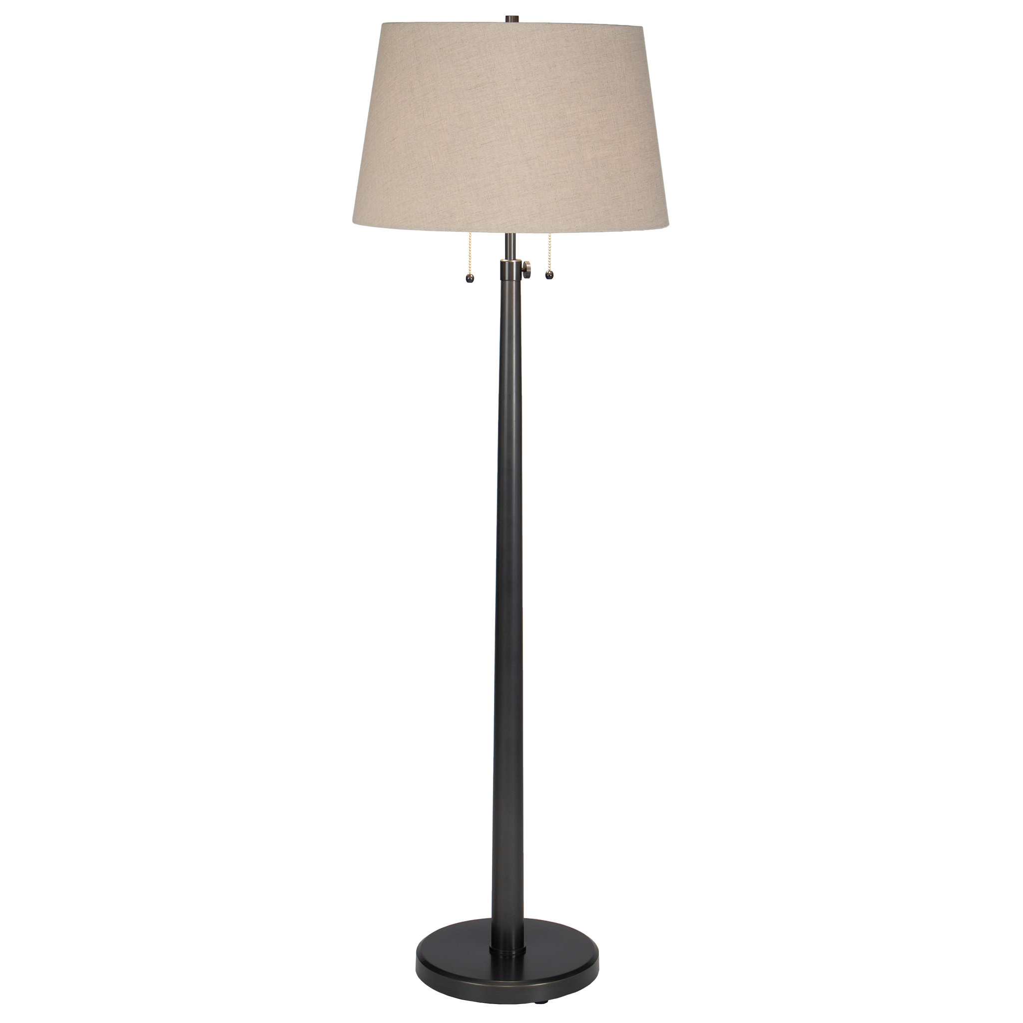 The Natural Light Atlantis 62" Traditional Floor Lamp | Wayfair