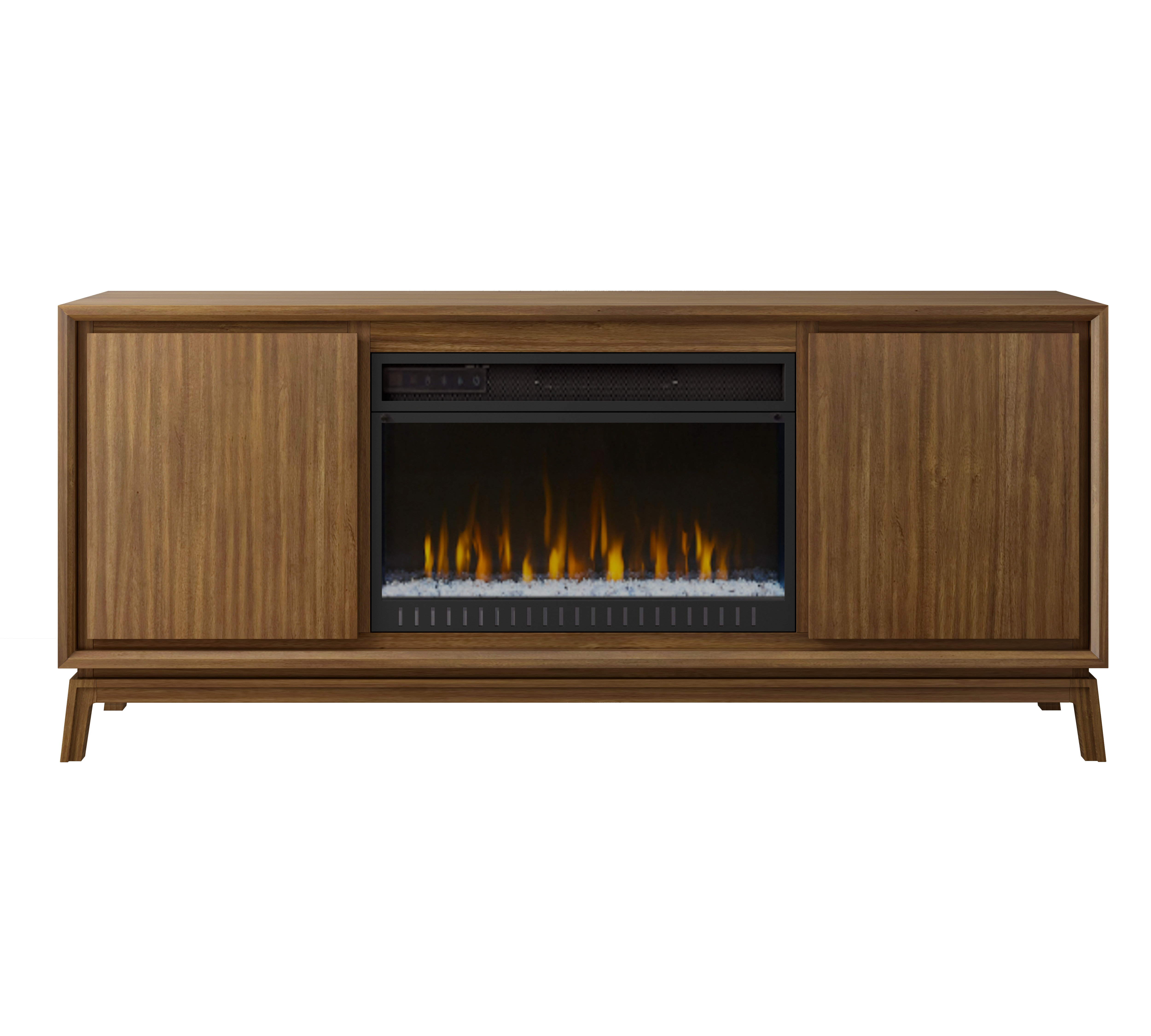 Corrigan Studio® Warsama Mid-century Modern Fireplace Console ...