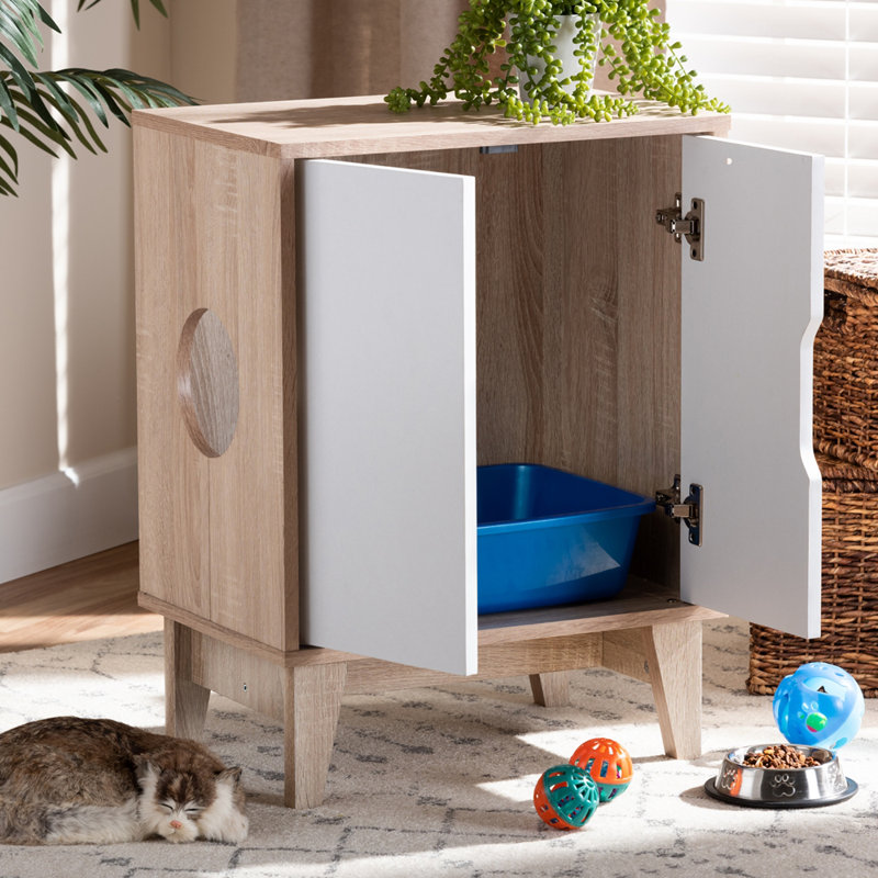 Tucker Murphy Pet™ Haleyville Litter Box Enclosure & Reviews | Wayfair