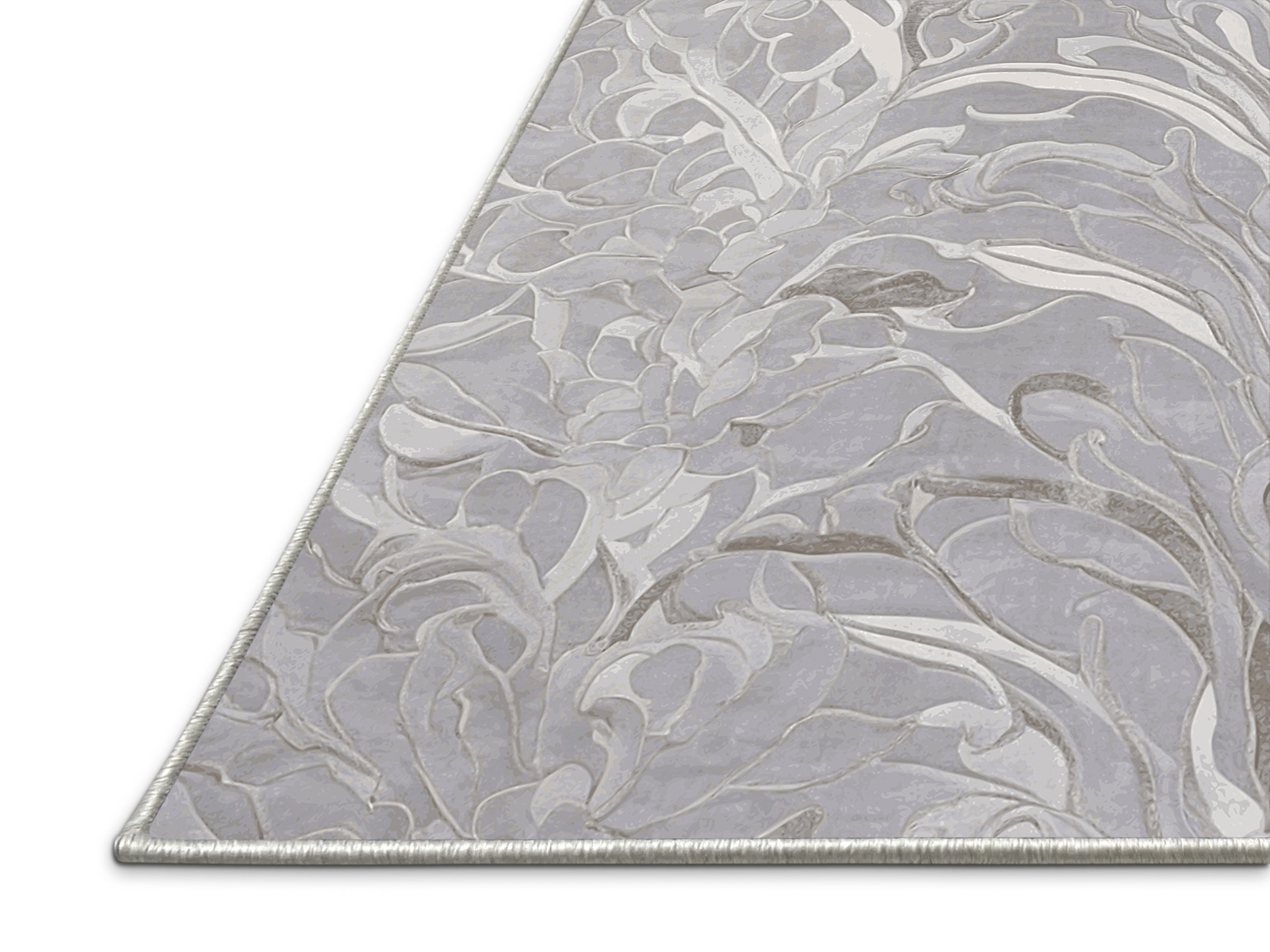 Hokku Designs Silky Soft Plush White Area Rug | Wayfair