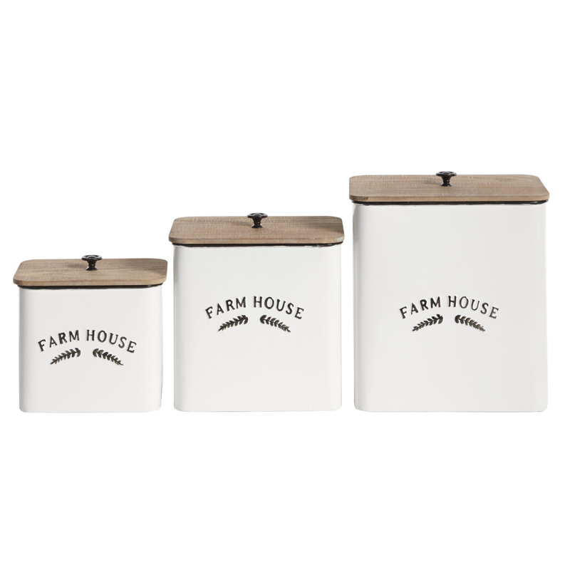 Laurel Foundry Modern Farmhouse Kitchen Canister Set & Reviews | Wayfair