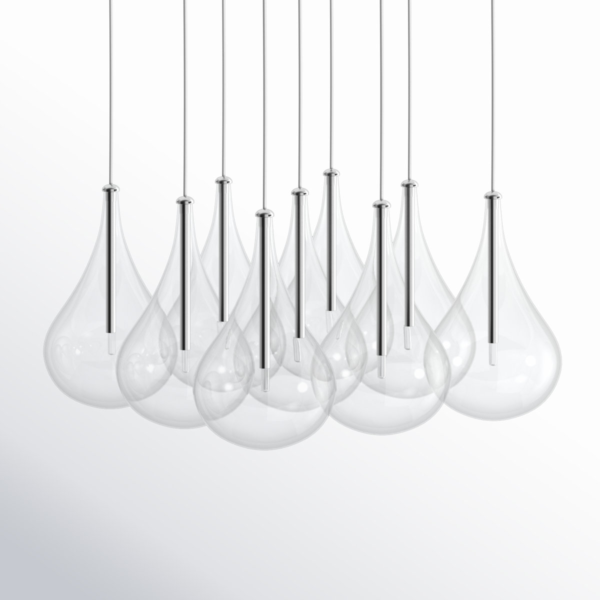 AllModern Deva 9-Light Dimmable Pendant & Reviews | AllModern