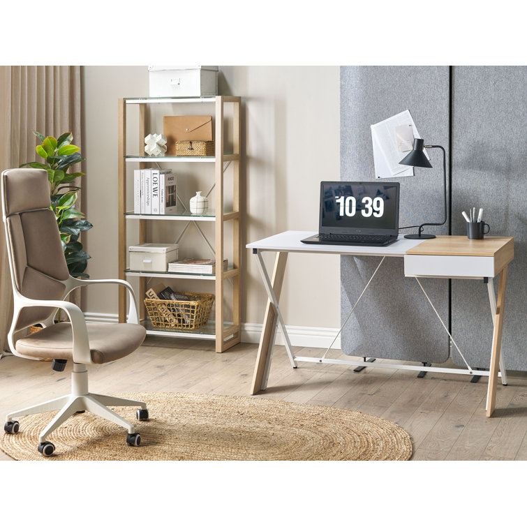 Brayden Studio Adelah 120Cm W Rectangular Computer Desk | Wayfair.co.uk