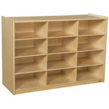 Childcraft 30 Compartment Manufactured Wood Cubby | Wayfair