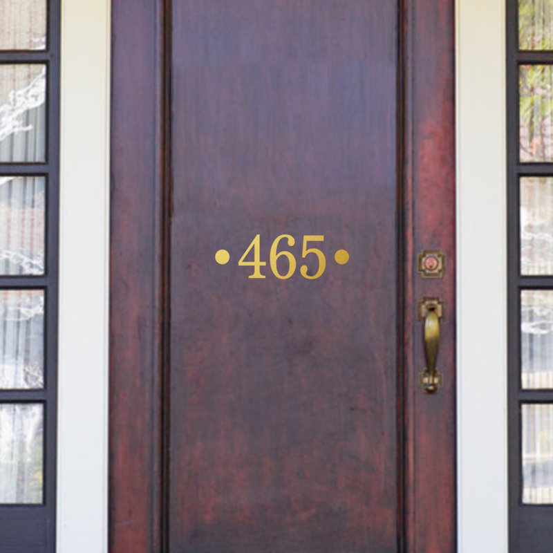 Charlton Home® Text & Numbers Wall Decal & Reviews | Wayfair