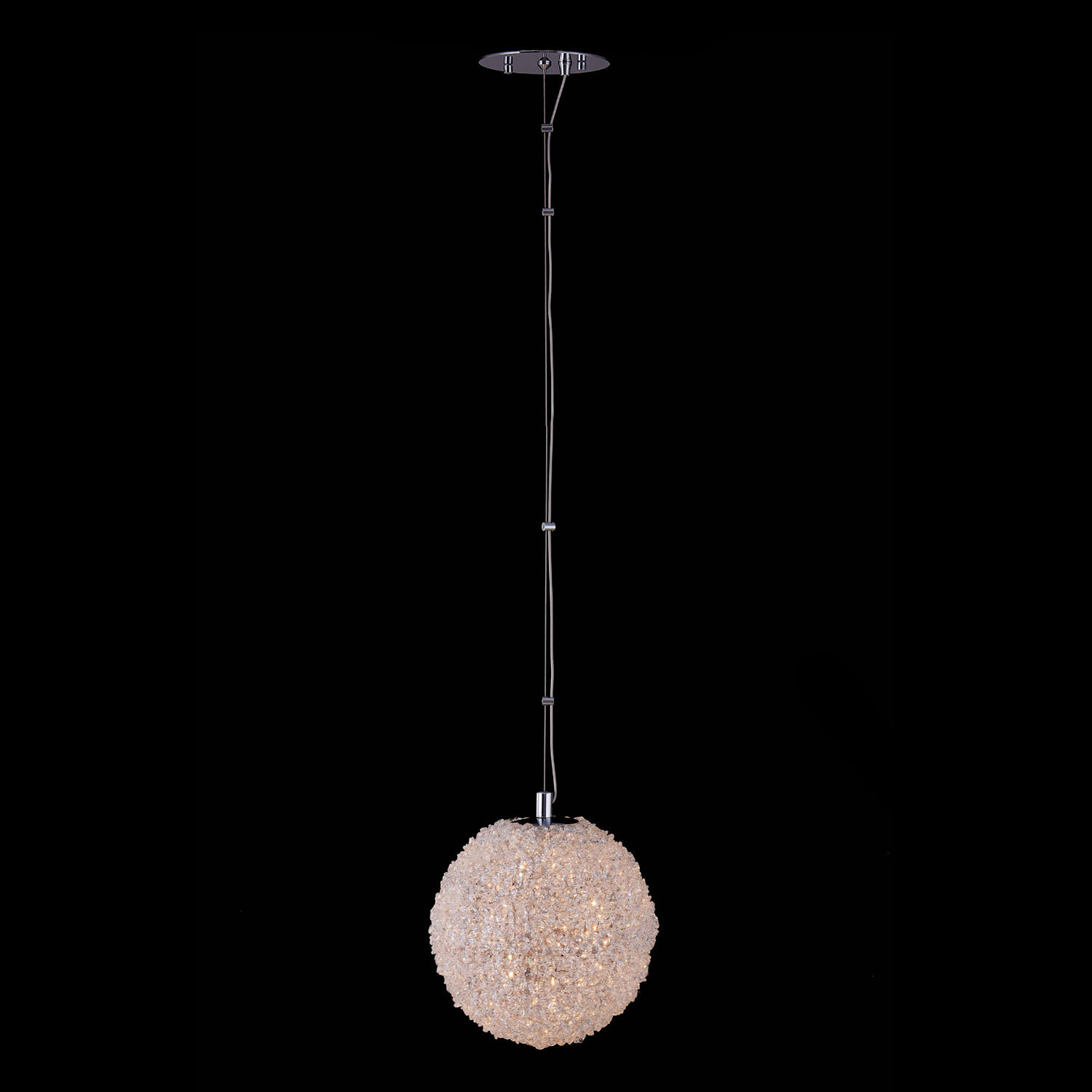 Everly Quinn Lina 10 Inch Led Orb Pendant | Wayfair