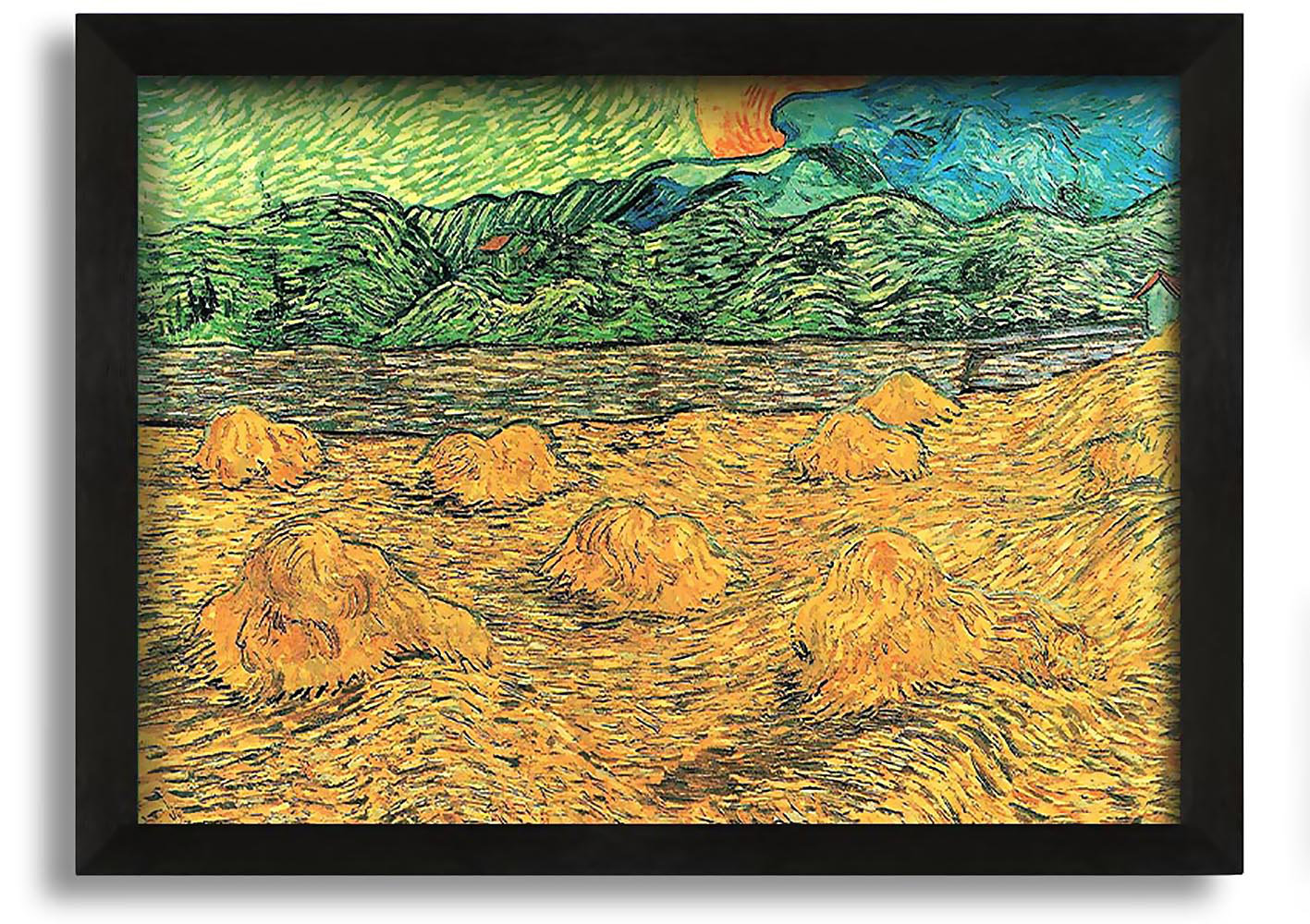 Rosalind Wheeler Evening Landscape at Moonrise by Vincent Van Gogh ...