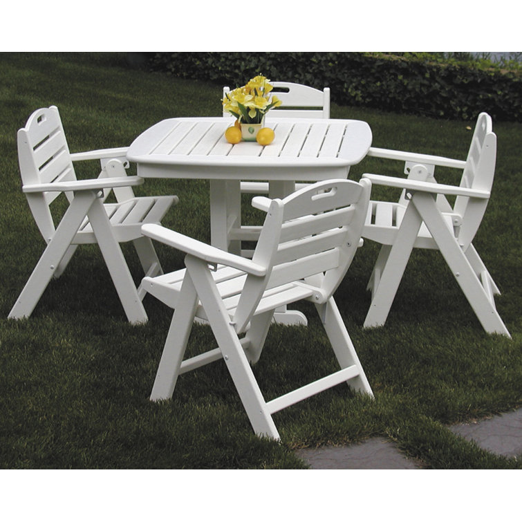 POLYWOOD® Nautical Dining Table & Reviews | Wayfair