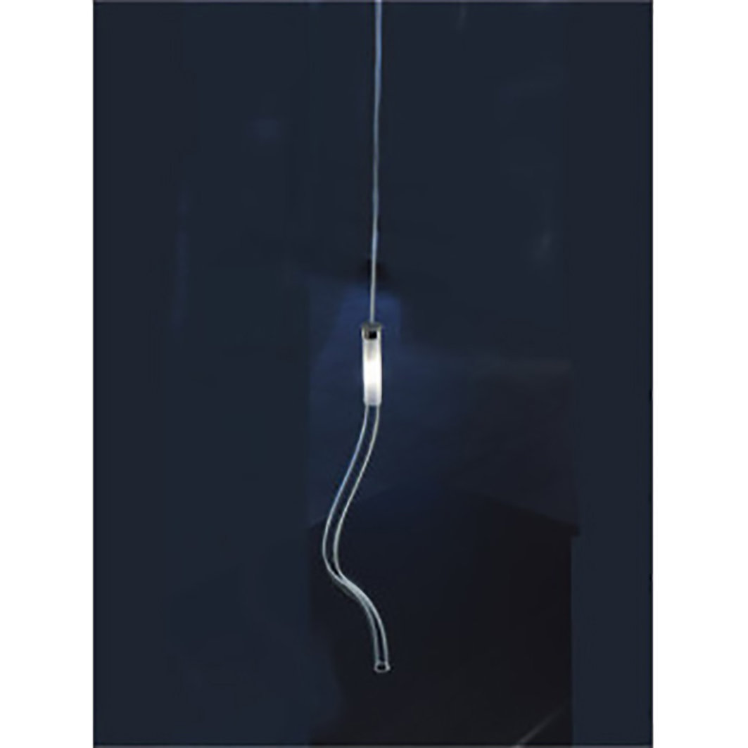 ZANEEN design Wave Pendant in Metallic Gray Without Canopy | Wayfair