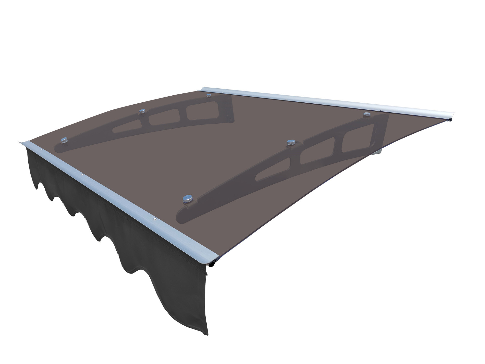 Wrought Studio™ DA4734C Series Door Window Awning Canopy Made Of 0.137 ...