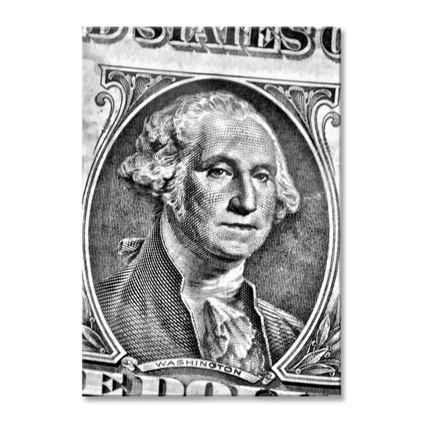 Happy Larry Dollar Bill - Unframed Photograph on Glass | Wayfair.co.uk