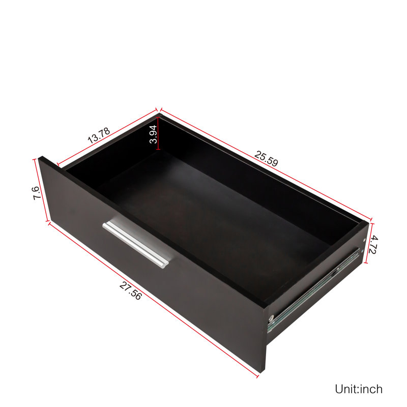 Ebern Designs Johnica 8 - Drawer 55.1" W Double Dresser & Reviews | Wayfair