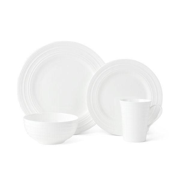 Mikasa Ciara 16-Piece Bone China Dinnerware Set, Service for 4 ...