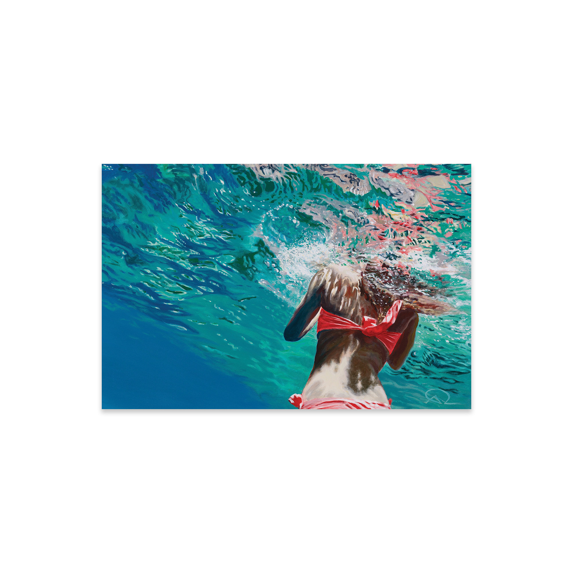 Ebern Designs Swirling Lightly On Plastic/Acrylic by Antoine Renault ...