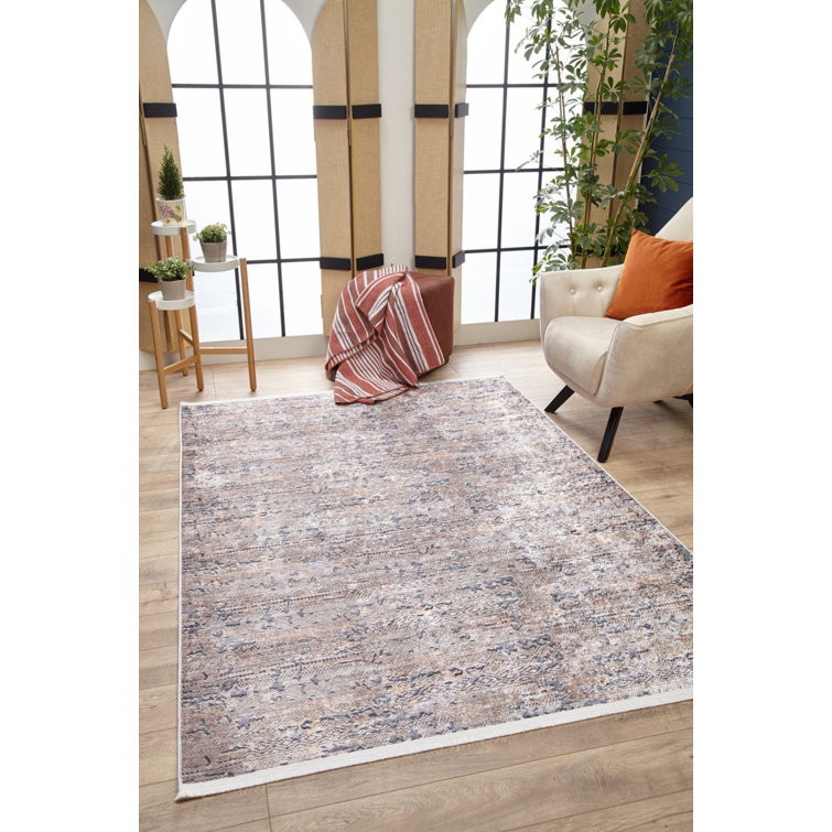 Brayden Studio Billat Machine Woven Area Rug | Wayfair.co.uk