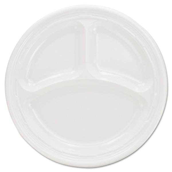 DART® Basic Plastic Disposable Dinner Plate | Wayfair