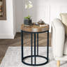 17 Stories Jotham Side Table, Round End Table for Living Room, Bedroom ...