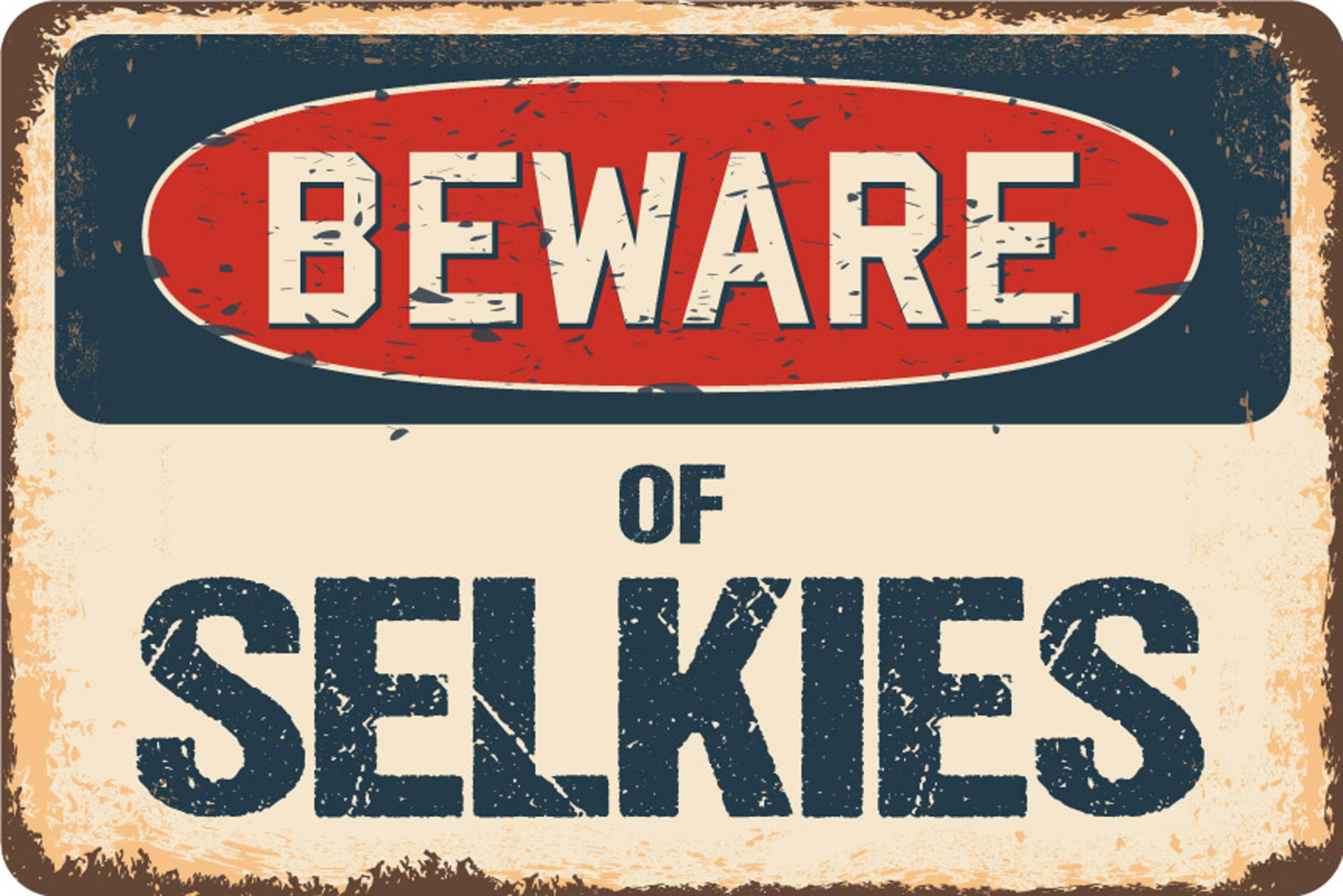 SignMission Beware Of Pugapoo Rustic Sign | Rustic, Distressed Vintage ...