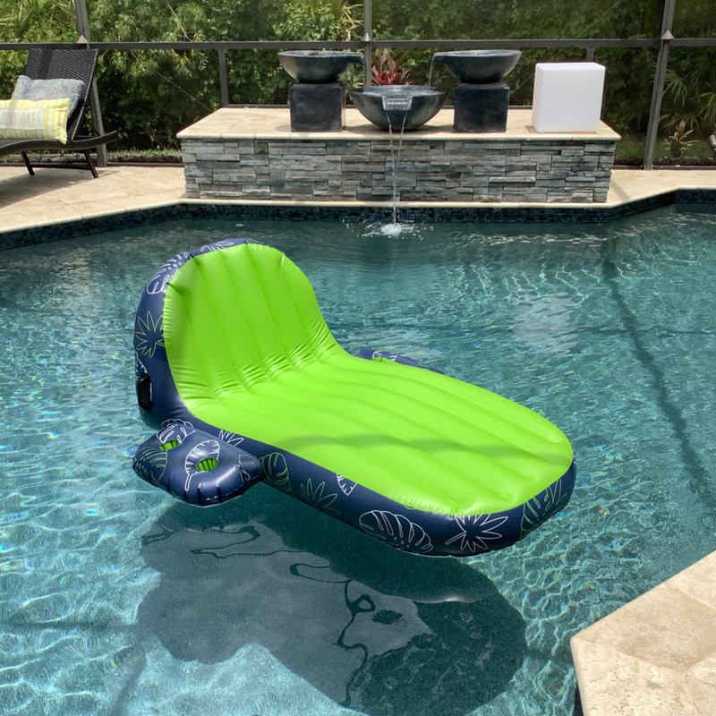 Kovity Pool Float Lounger for Adults,Inflatable Pool Floats with Cup ...