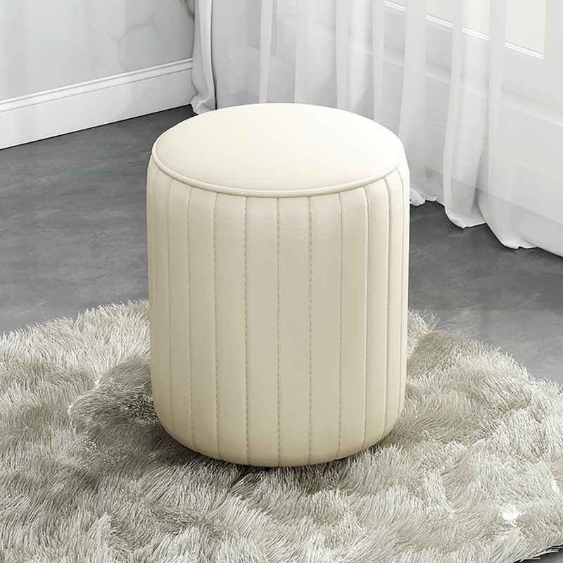 Mercer41 Solid + Manufactured Wood Accent Stool | Wayfair