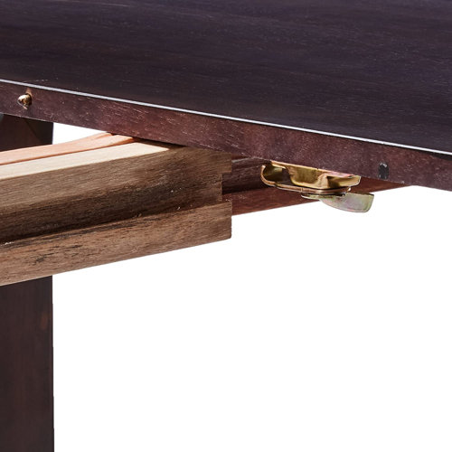 Lark Manor Anastin Extendable Solid Wood Base Dining Table & Reviews ...