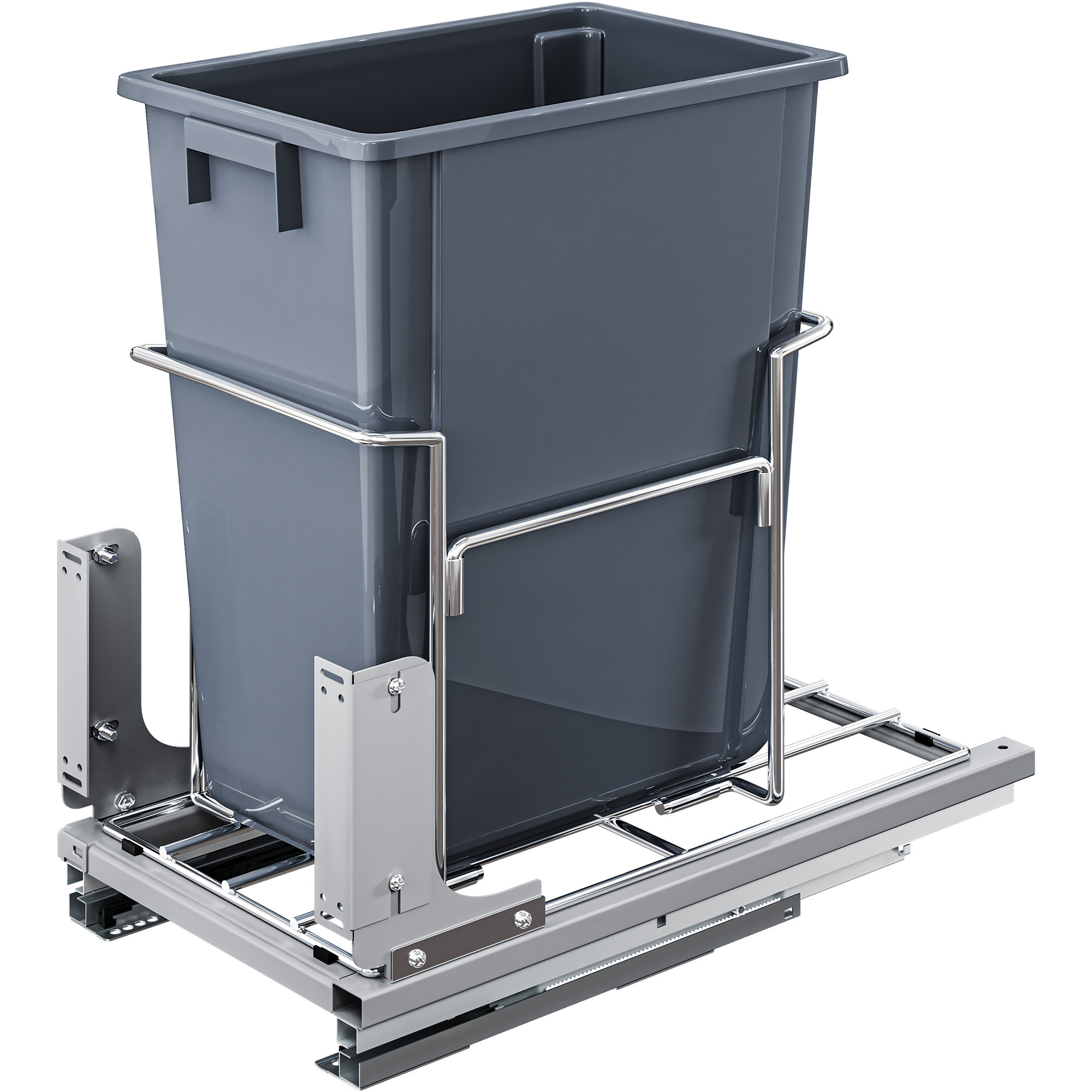 YITAHOME 37 Quart Pull-Out Trash Can Recycling Bin & Reviews - Wayfair ...