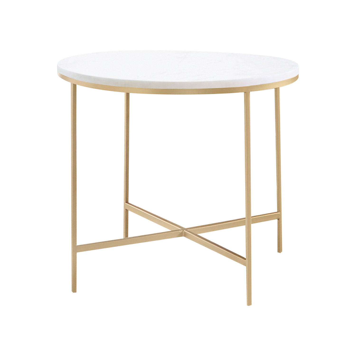 Latitude Run® Cross Legs End Table | Wayfair