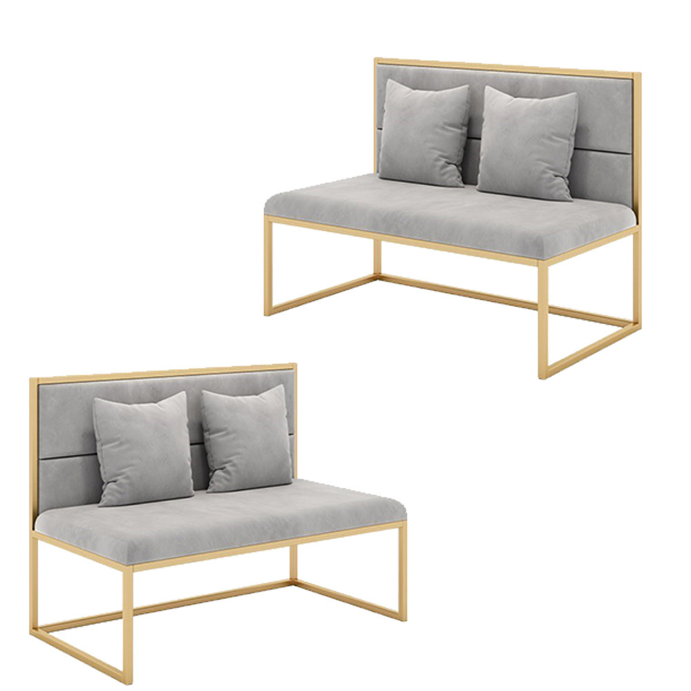 Canadian Linen Polyester Blend Upholstered Bench | Wayfair