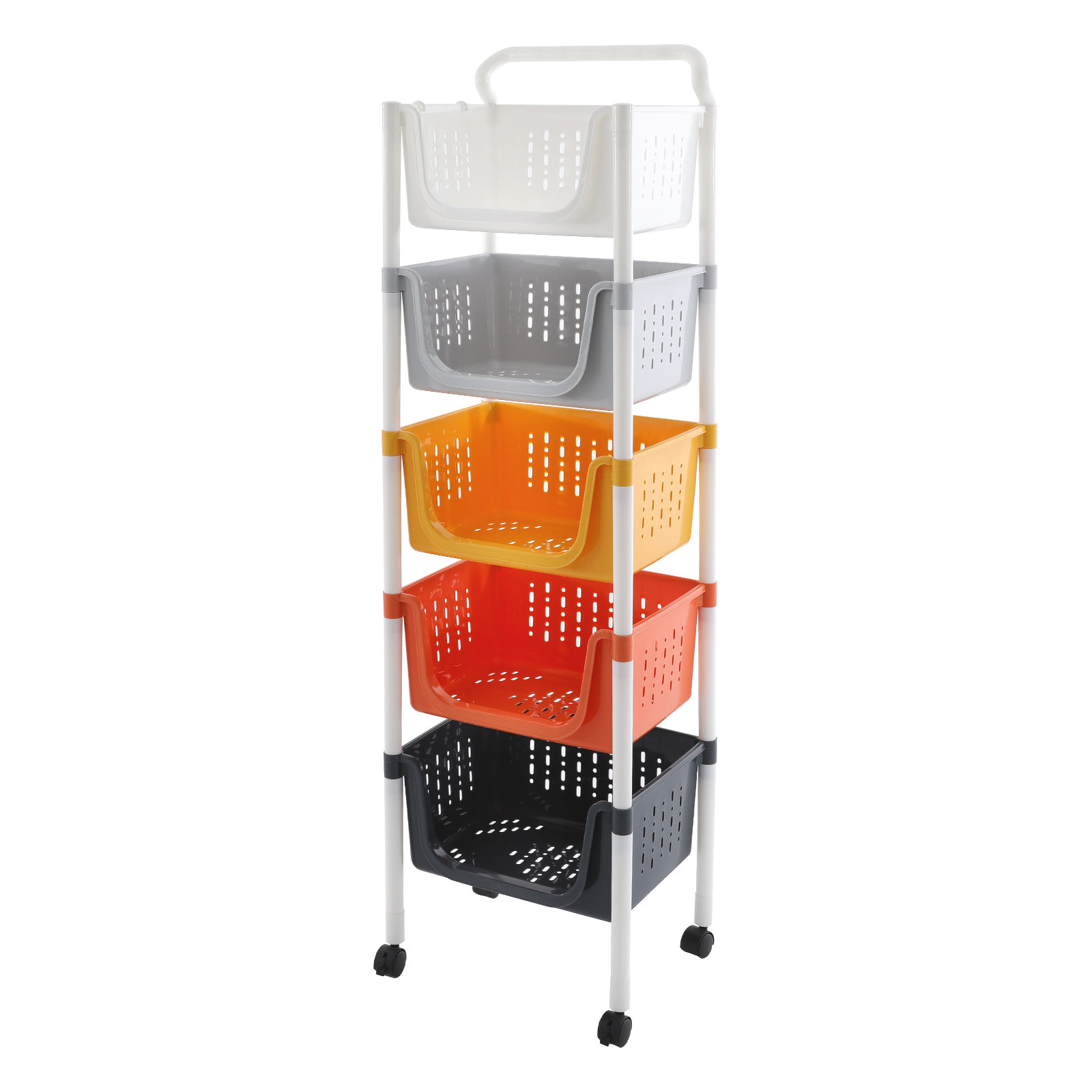 JOYDING Kitchen Storage Rack Floor-Standing Fruit Vegetable Storage ...